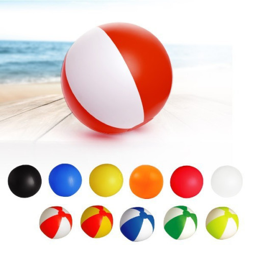 Pelota inflable de PVC en mono y bi - color